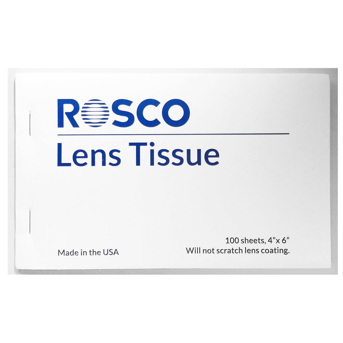 Rosco Lens Tissue Pad (100 hojas, 4 x 6") - Foto del Recuerdo