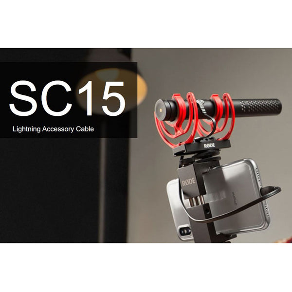 RODE SC15 Cable accesorio Lightning USB tipo C a Lightning (11,8" / 30 ...